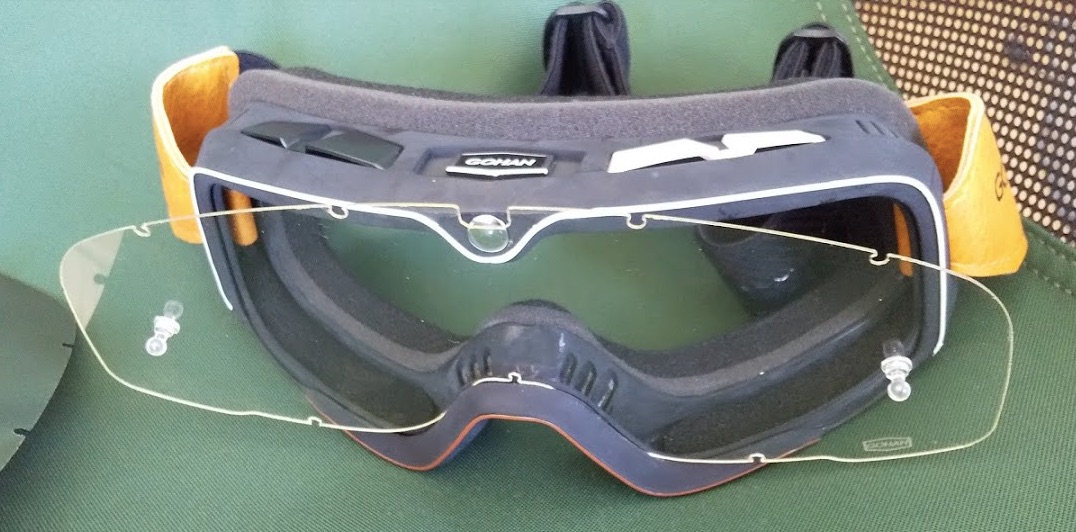 オススメのバイク用ゴーグル「GOHAN（ゴハン） ビンテージゴーグル」レビューやレンズ交換方法【メガネもOK】 | バイク・アウトドア・遊び場 ...